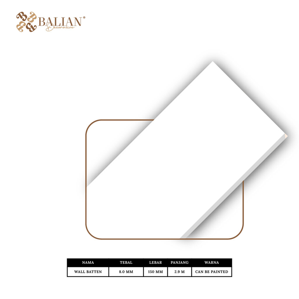 Balian Wall Moulding | Wall Batten - Balian Decorative